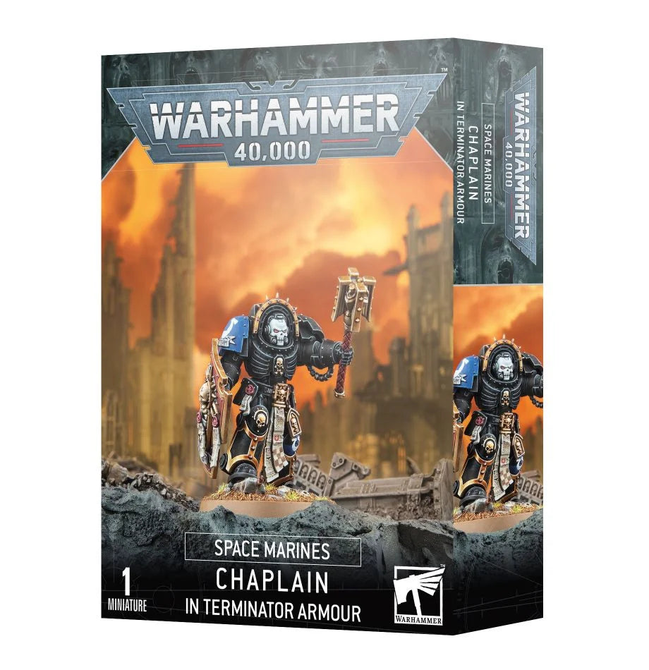 Warhammer 40k: Space Marines - Chaplain in Terminator Armour — Bazooka ...