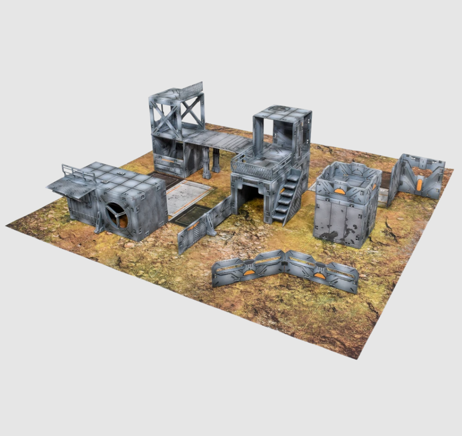Halo Flashpoint: Deluxe Buildable 3D Terrain Set — Bazooka Games
